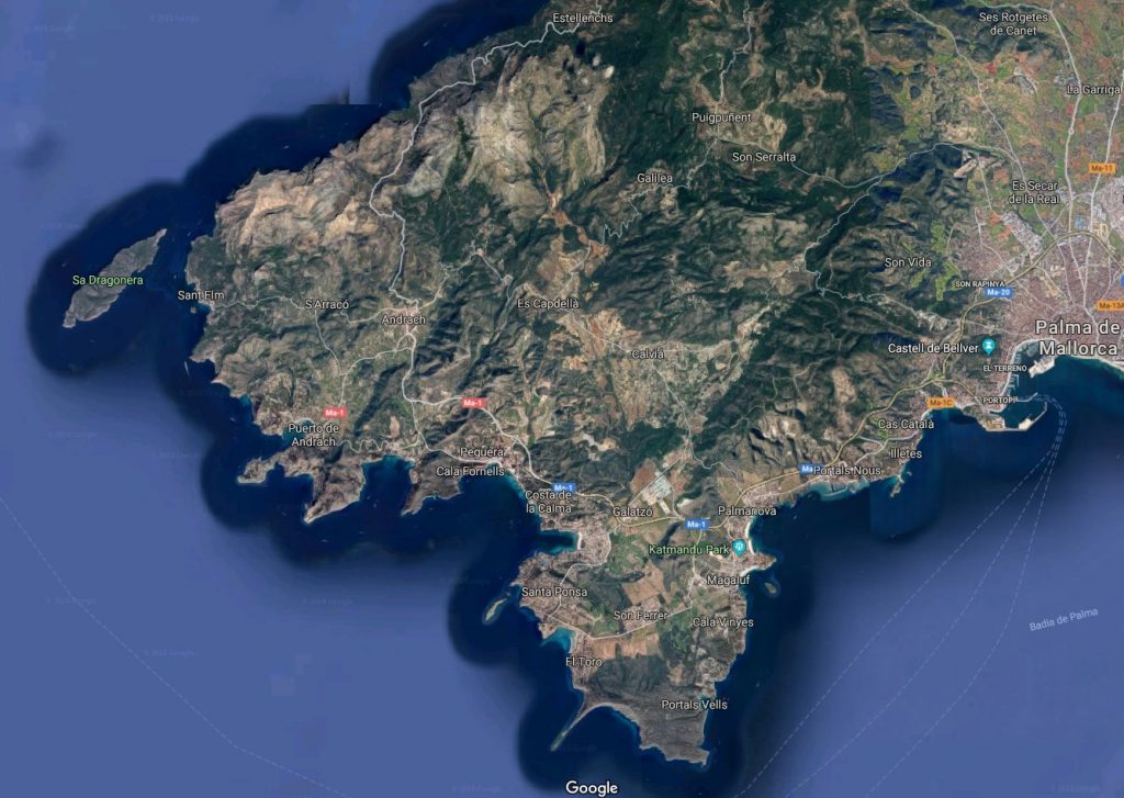 Vuelta a la Dragonera en Kayak.